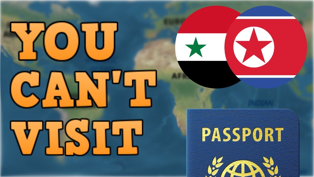 THESE are the HARDEST COUNTRIES to VISIT! Why this countries are almost ...