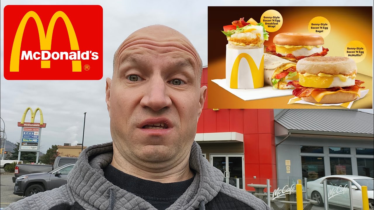 McDonald's New The Benny Style Bacon 'N Egg McMuffin with bonus New Benny Style Bacon 'N Egg ...