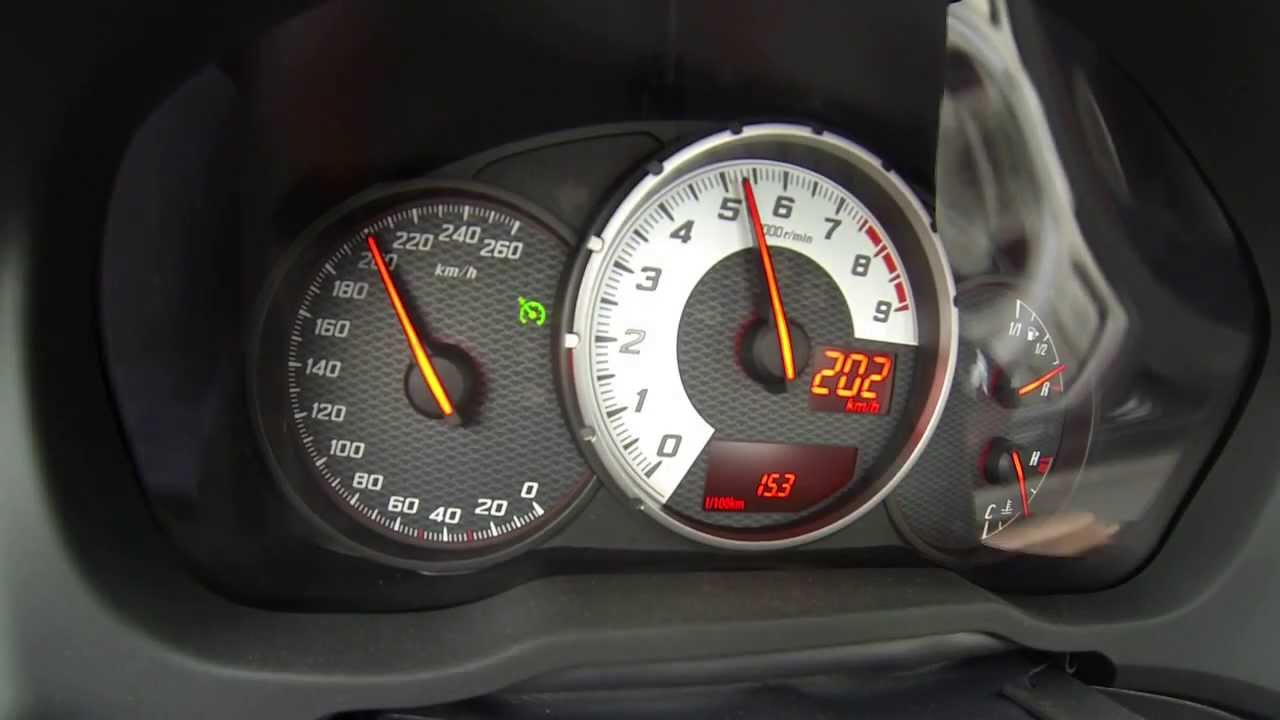 Toyota GT86 - 100-200km/h - YouTube