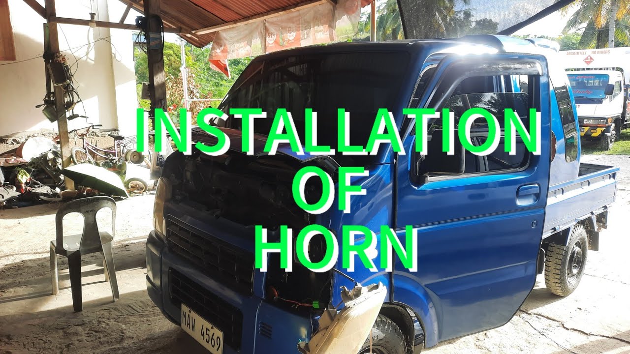 HOW TO INSTALL HORN RELAY IN MULTICAB - YouTube