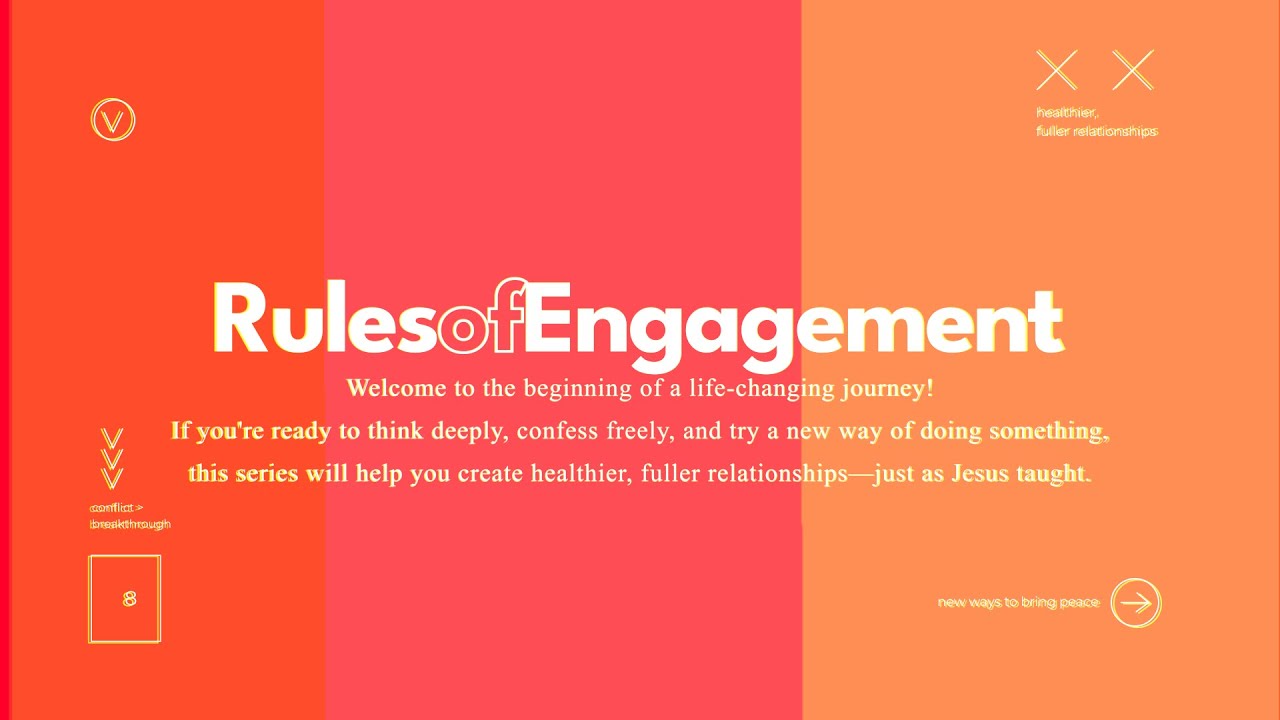 Rules of Engagement | Get the Log out of Your Eye | Pastor Carter, February 9, 2025 - YouTube