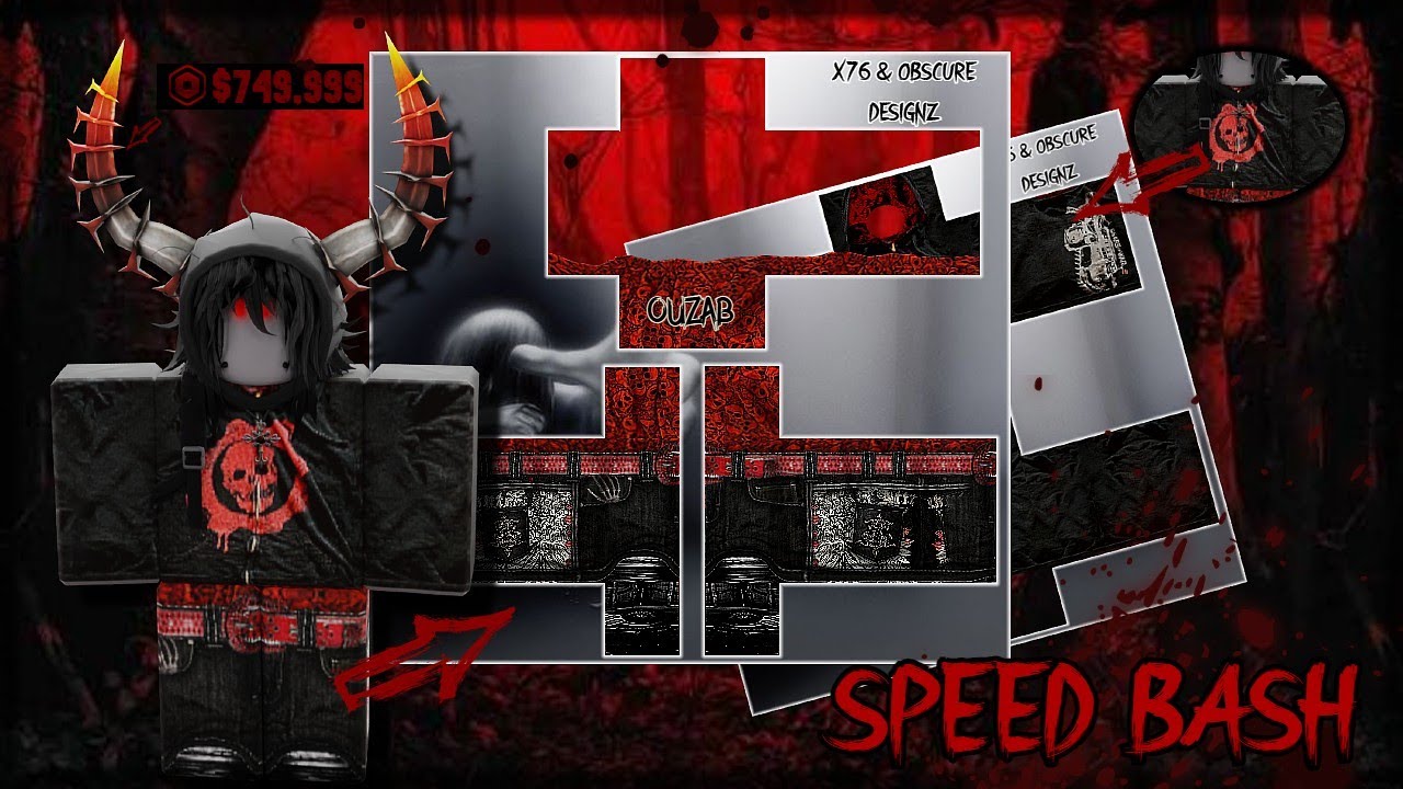 speedbashing roblox clothing (photobashing) - YouTube