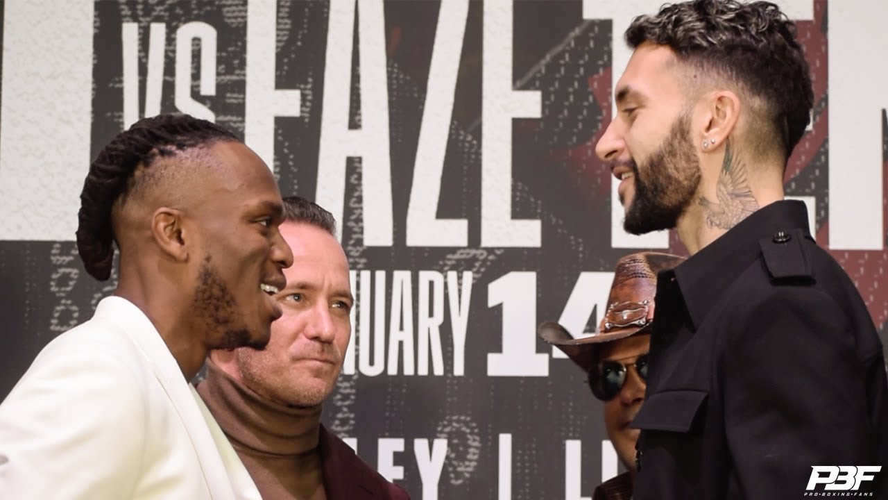 FAZE TEMPERRR TOWERS OVER KSI IN FIRST OFFICIAL FACE-OFF AHEAD OF THEIR ...