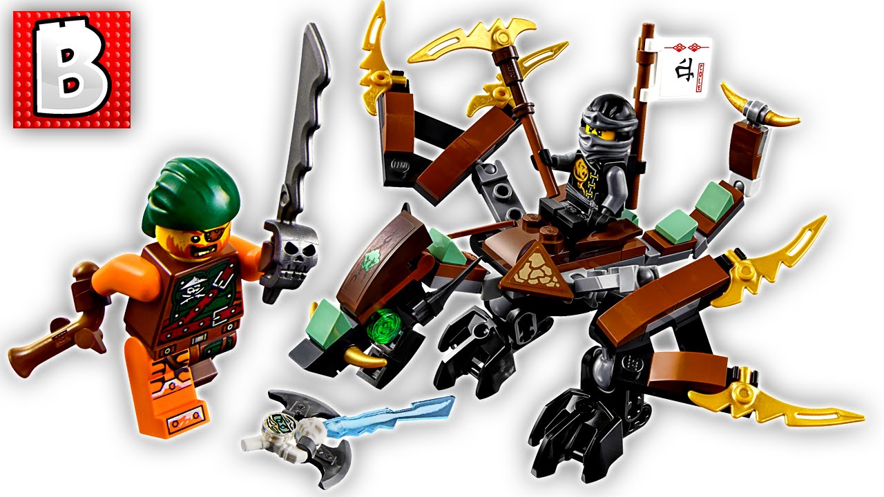 Lego Ninjago Cole's Dragon Set 70599 | Unbox Build Time Lapse Review ...
