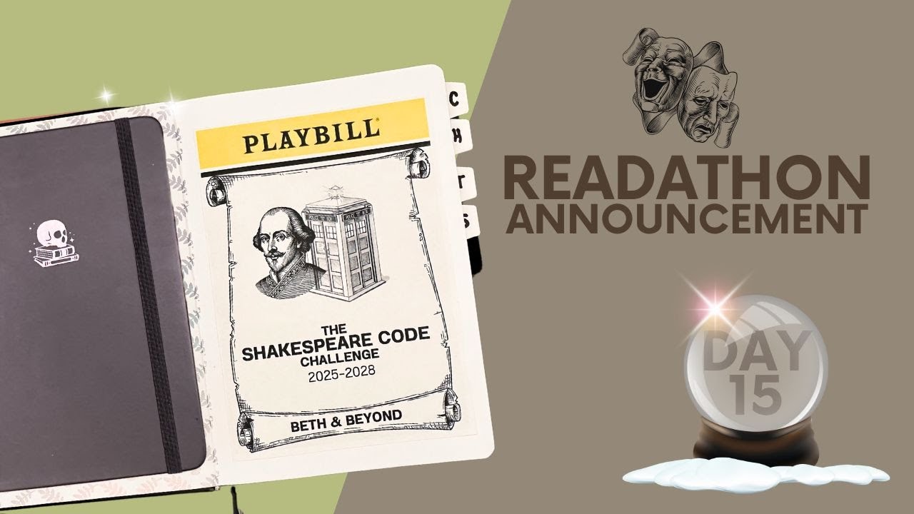 📜 Readathon Announcement 🎭 The Shakespeare Code! - YouTube