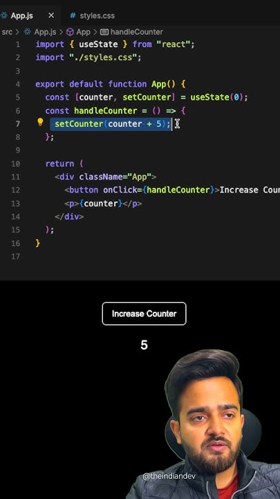 ReactJS Interview Question | useState 🪝 #reactjs #javascript - YouTube