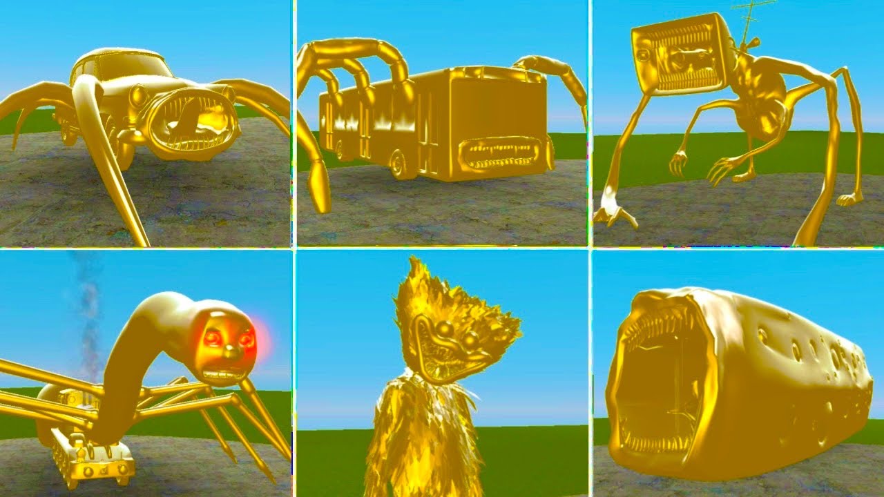 GOLDEN TREVOR HENDERSON CREATURES in GMod!! Garry's Mod Sandbox - YouTube