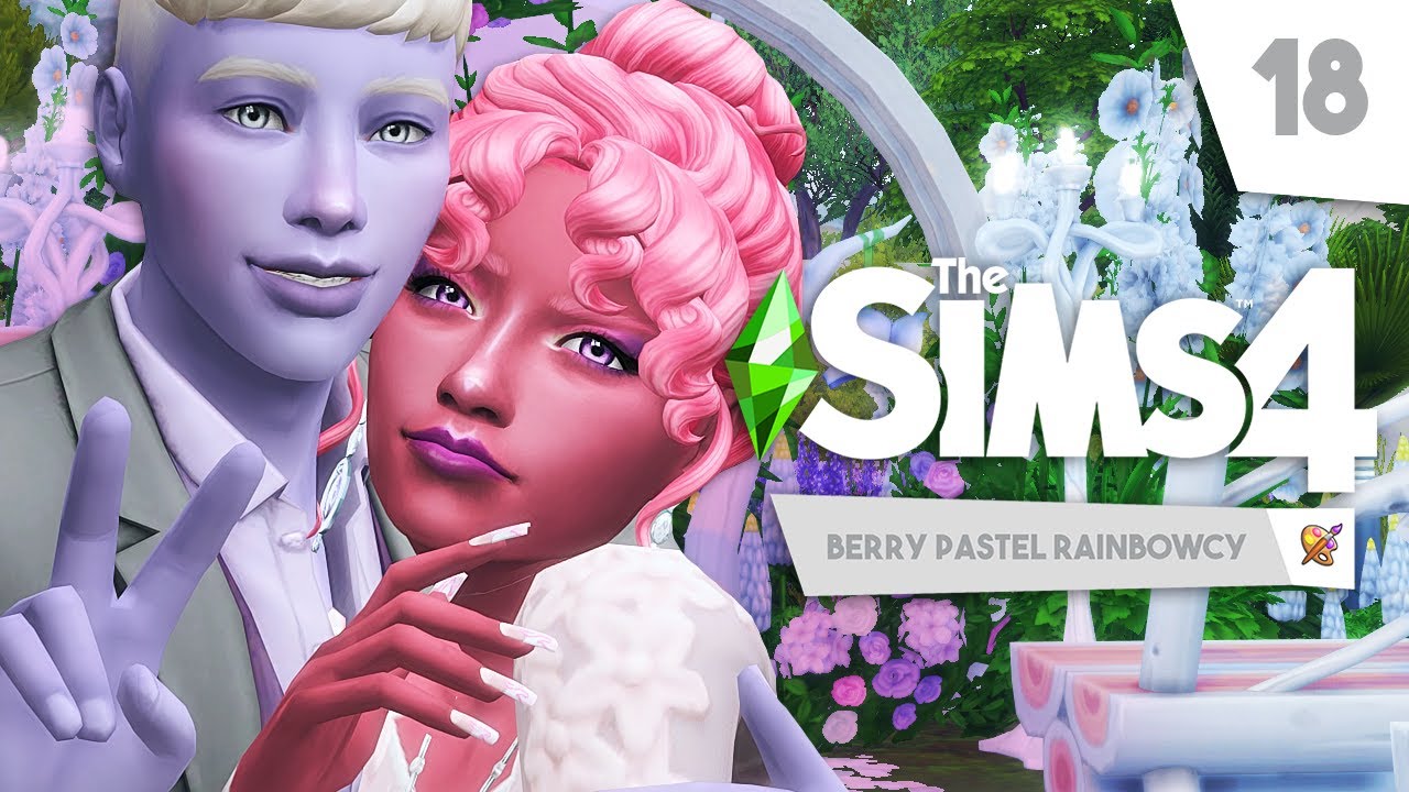 Beach Wedding Disaster 🌈 Ep.18 | The Sims 4: Berry Pastel Rainbowcy ...