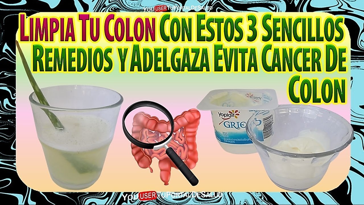 Limpia tu Colon con Estos 3 Sencillos Remedios y Reduce Algunos Kilos ...