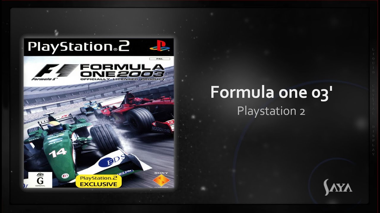 Formula one 03' Round FINAL JAPAN PS2 - YouTube