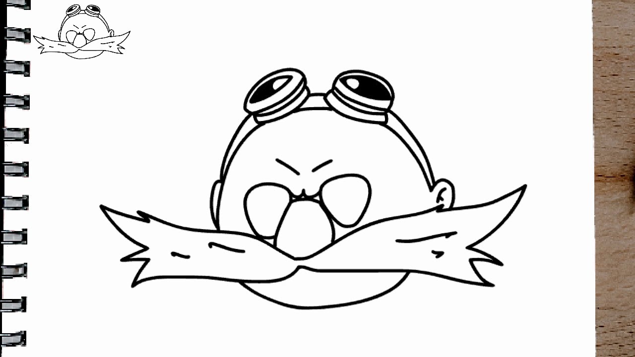 How to draw dr EGGMAN from Sonic Boom easy STEP BY STEP - YouTube