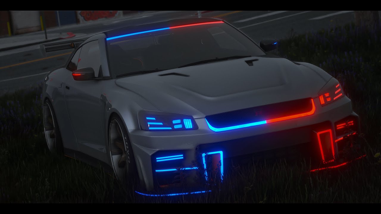 Police Nissan GT-R R36 | FiveM | Debadged Vehicle - YouTube