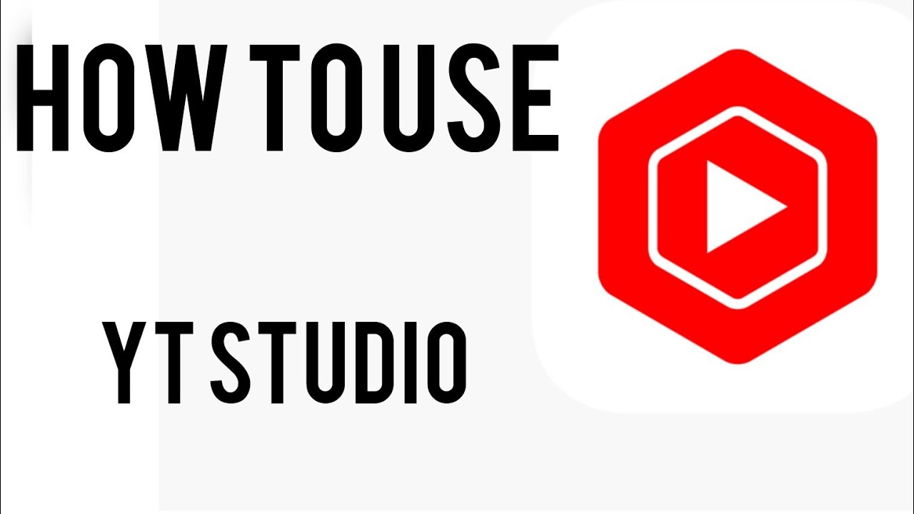 How to use yt studio - YouTube