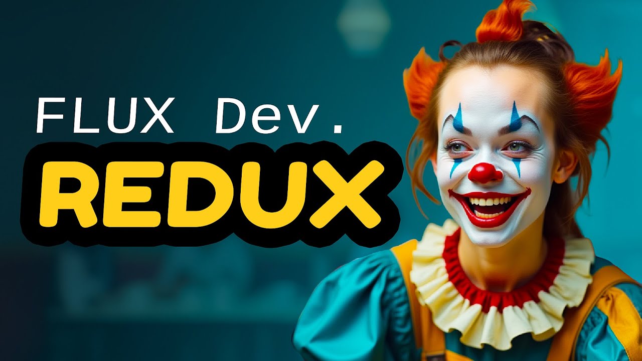 Découvrez le nouveau modèle de Black Forest Labs : FLUX REDUX | Comfyui ...
