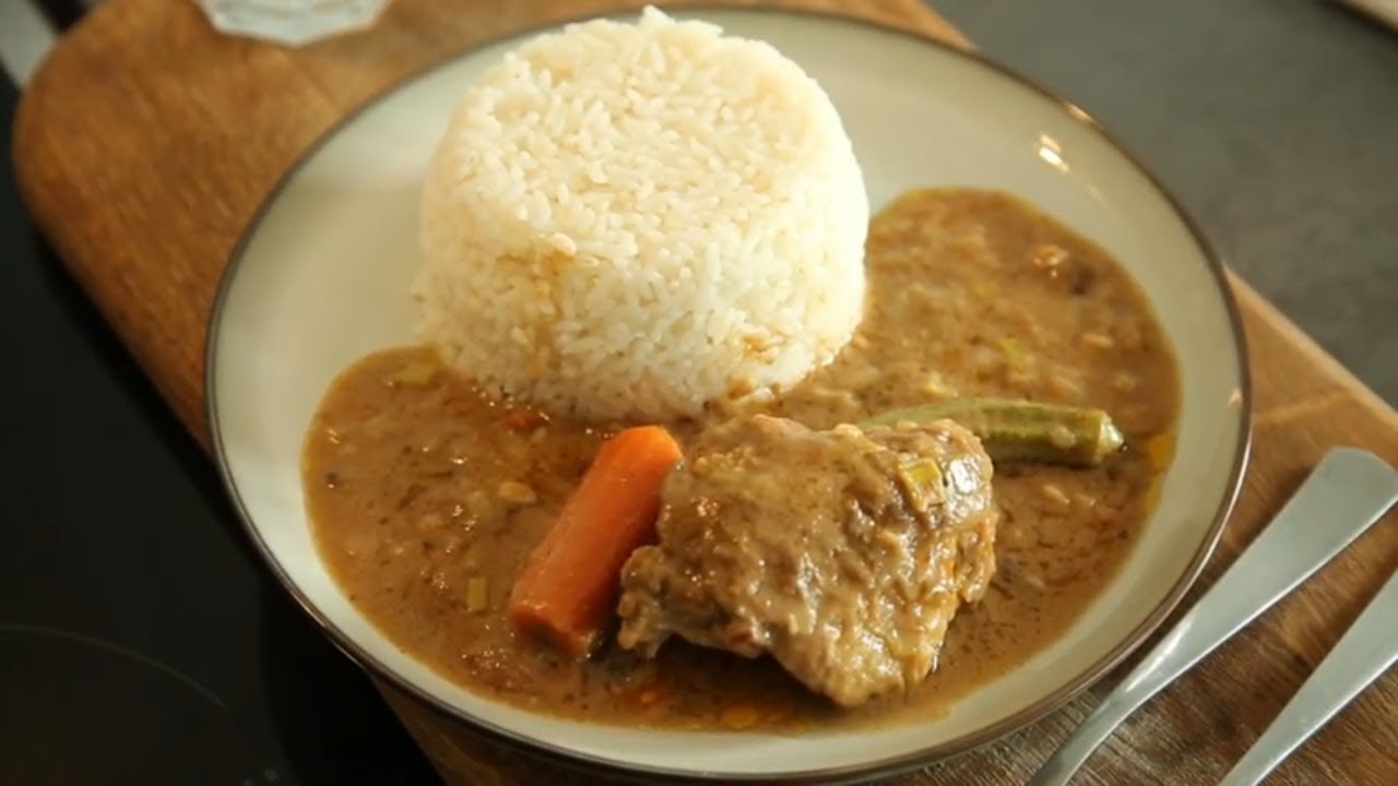 Mafé au poulet facile et rapide - YouTube