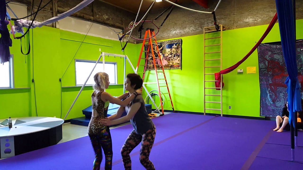 Acro Dance with The Last Carnival Acrobats - YouTube