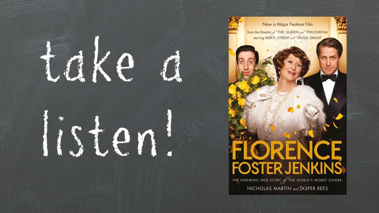 FLORENCE FOSTER JENKINS | AUDIO EXTRACT | by Nicholas Martin & Jasper ...