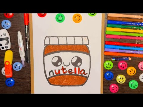 "DIY: Simple Nutella Drawing for Kids - Let's Get Creative with ...