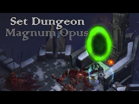 SEASON 28 DIABLO 3: Set Dungeon - Delsere's Magnum Opus (Mastery | How ...