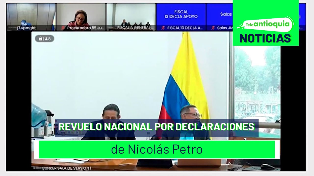 Revuelo nacional por declaraciones de Nicolás Petro - Teleantioquia ...