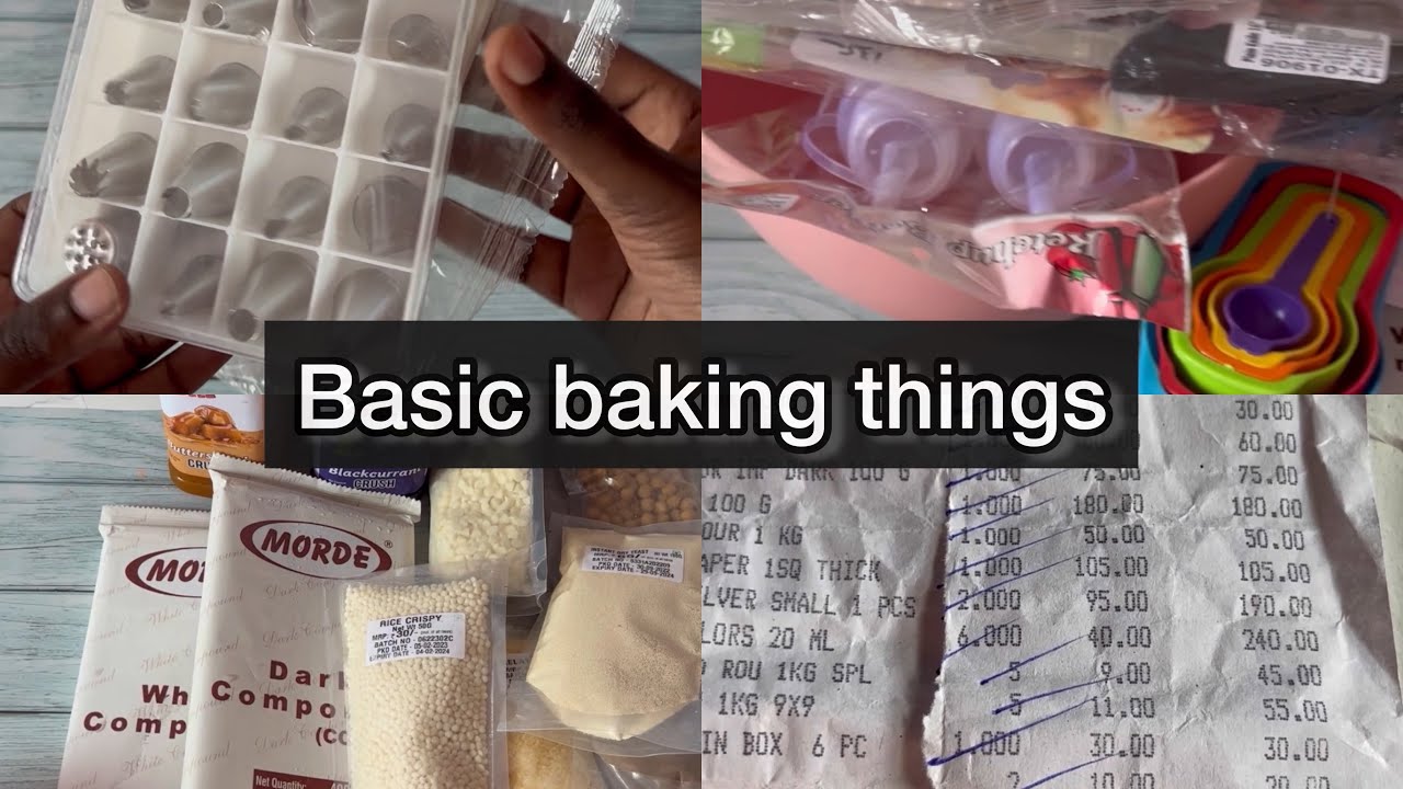 Basic baking things you need to start your baking business # ...