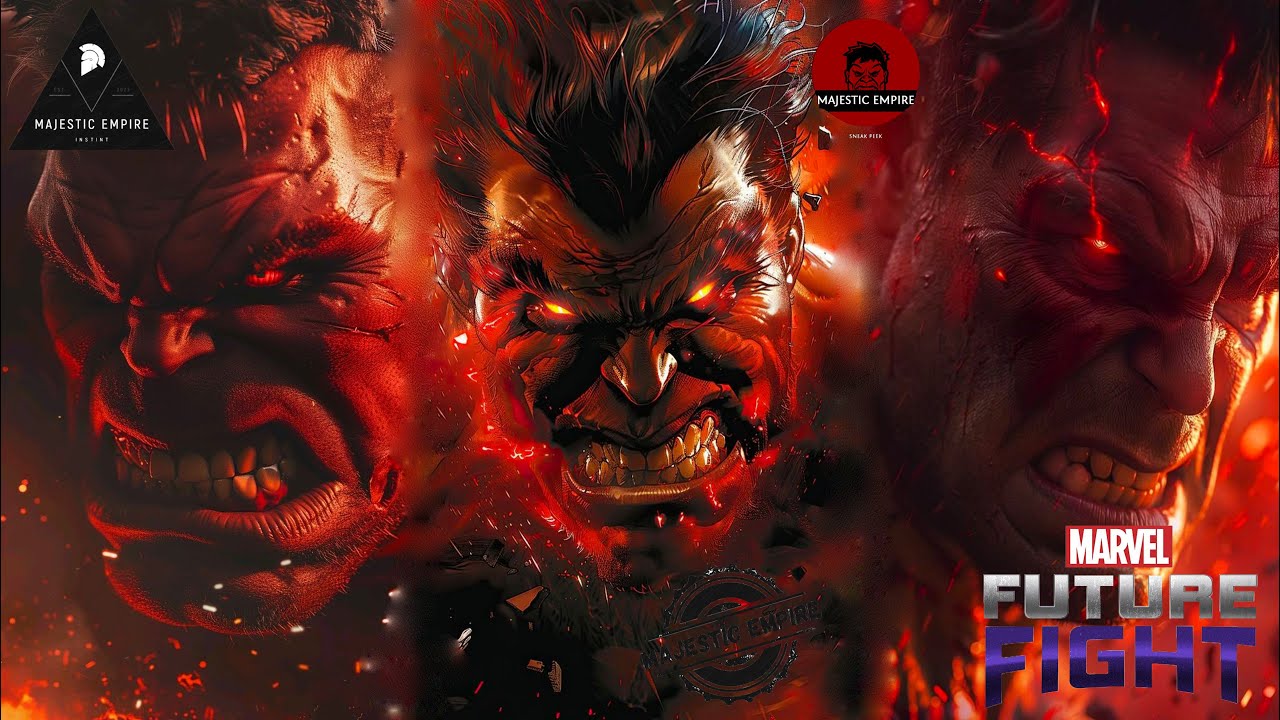 Marvel Future Fight - Sneak Peek #1 Febrero - RED HULK & FALCON! - YouTube