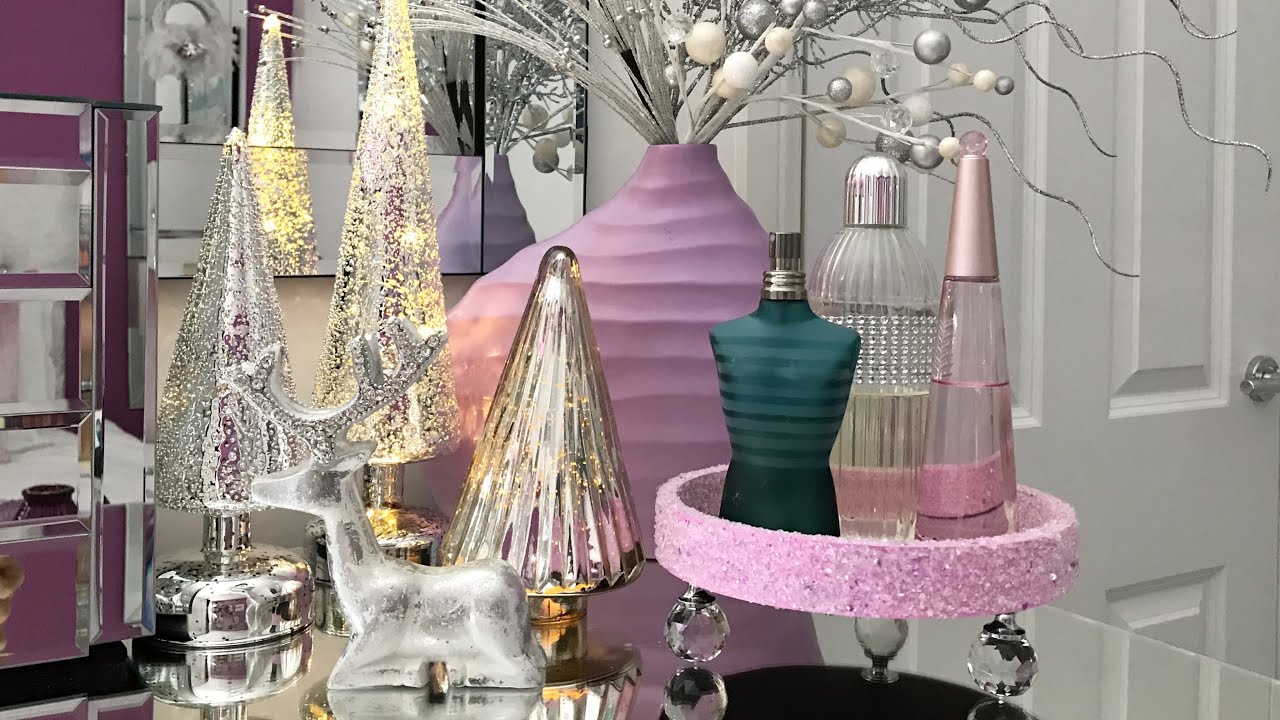 BEDROOM DRESSER DECOR IDEAS FOR CHRISTMAS | GLAM BEDROOM DECOR IDEAS ...