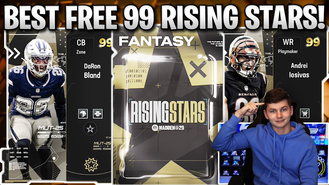UPDATED BEST FREE 99 OVERALL RISING STAR CHAMPIONS TO GET IN MADDEN 25 ...