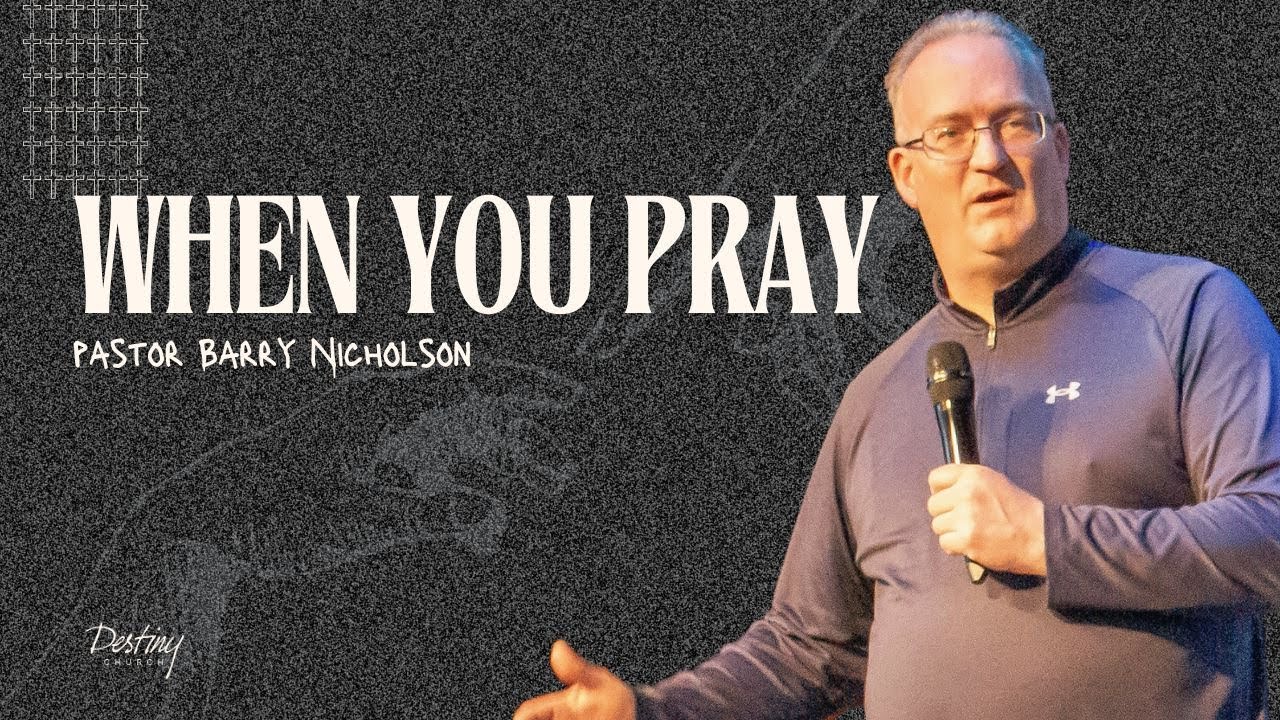 When you pray with Pastor Barry Nicholson - Sun 4th Feb 24 - YouTube