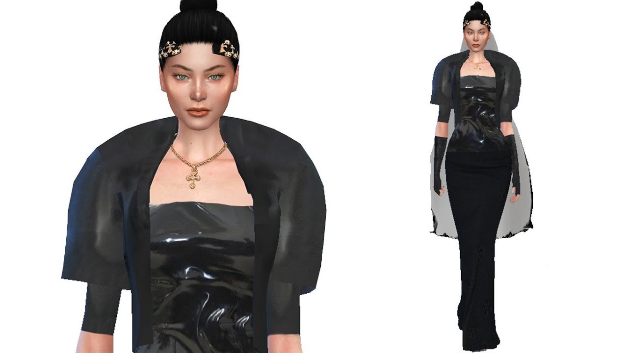 The Sims 4 : Bella Hadid The Met Gala 2018 / Full Pack (Vogue Sims ...