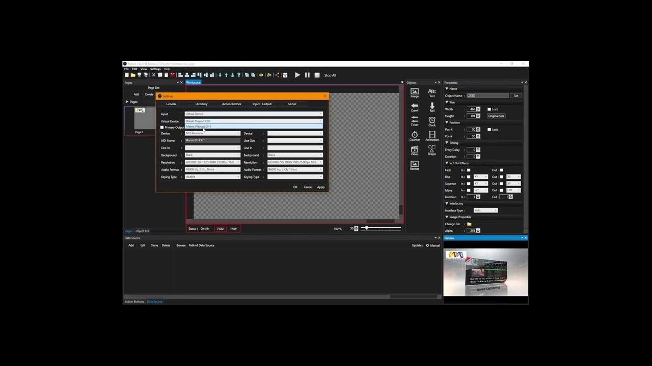 09 Marsis CG How to Set Output Device - YouTube
