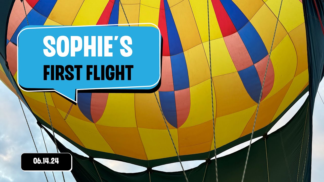 Sophie's First Flight & Hayden's Birthday Flight - YouTube