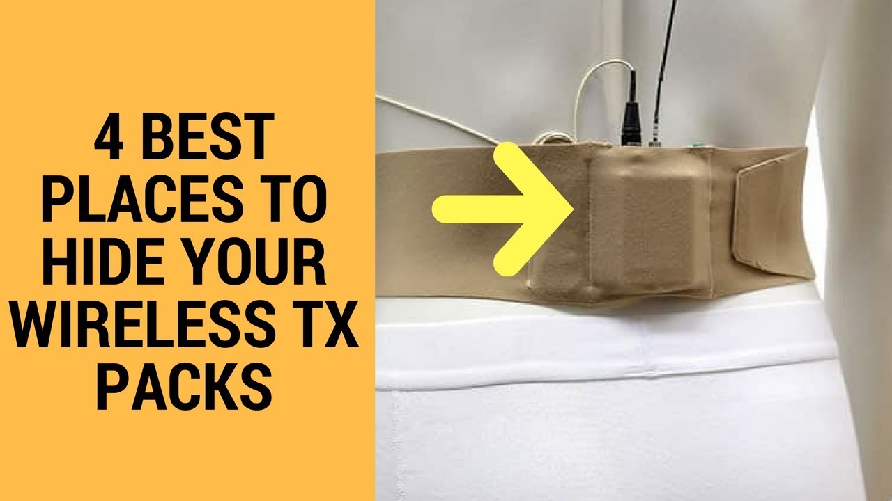 4 Ways To Hide Your Wireless Pack - YouTube