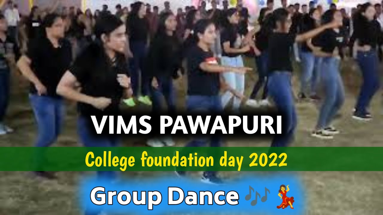 VIMS PAWAPURI MEDICAL COLLEGE FOUNDATION DAY 2022 Group Dance | Vims ...