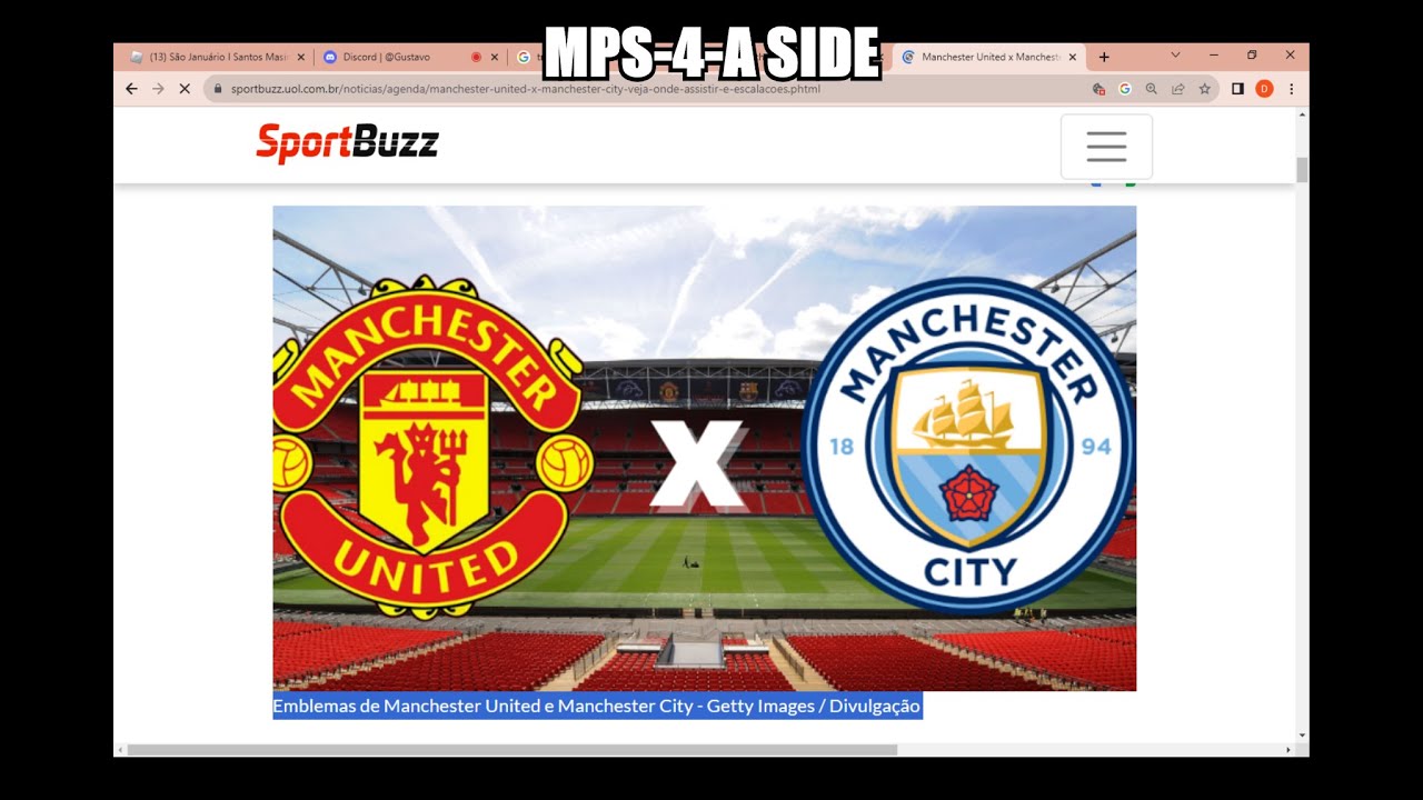 Jogo pegado entre MUN x MCI | Mps-4-a side - YouTube
