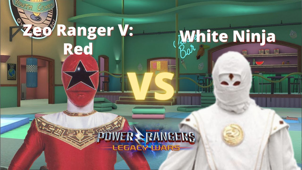 Jason David Frank aka Tommy Oliver : Zeo Red Ranger vs White Ninja ...