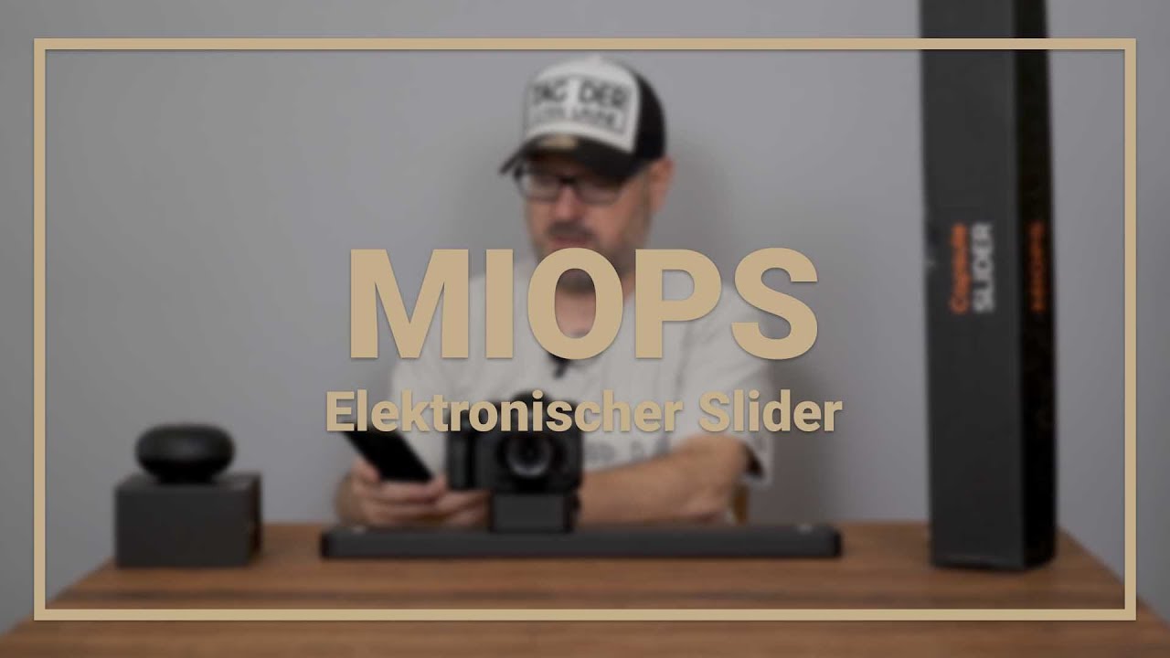 Der Miops Slider - Elektronisch elegant Videos und Timelapse ...
