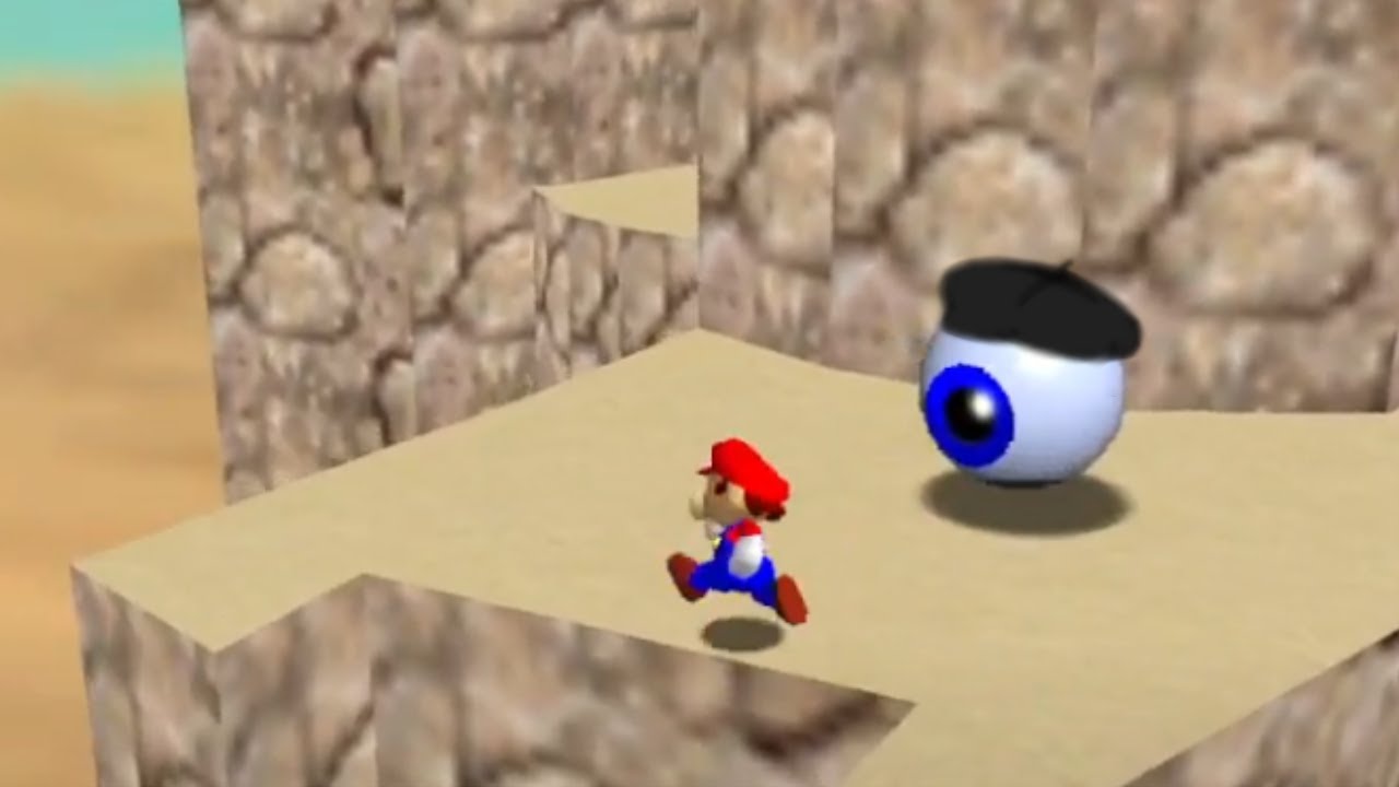 SM64 The Green Stars - Amongst the Wall Jump Cliff - 10xA Presses - YouTube