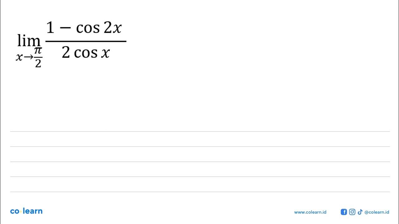 lim-x-pi-2-1-cos2x-2cos-x-youtube