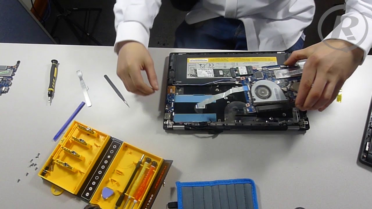 Lenovo Laptop Crushed Case Replacement - YouTube