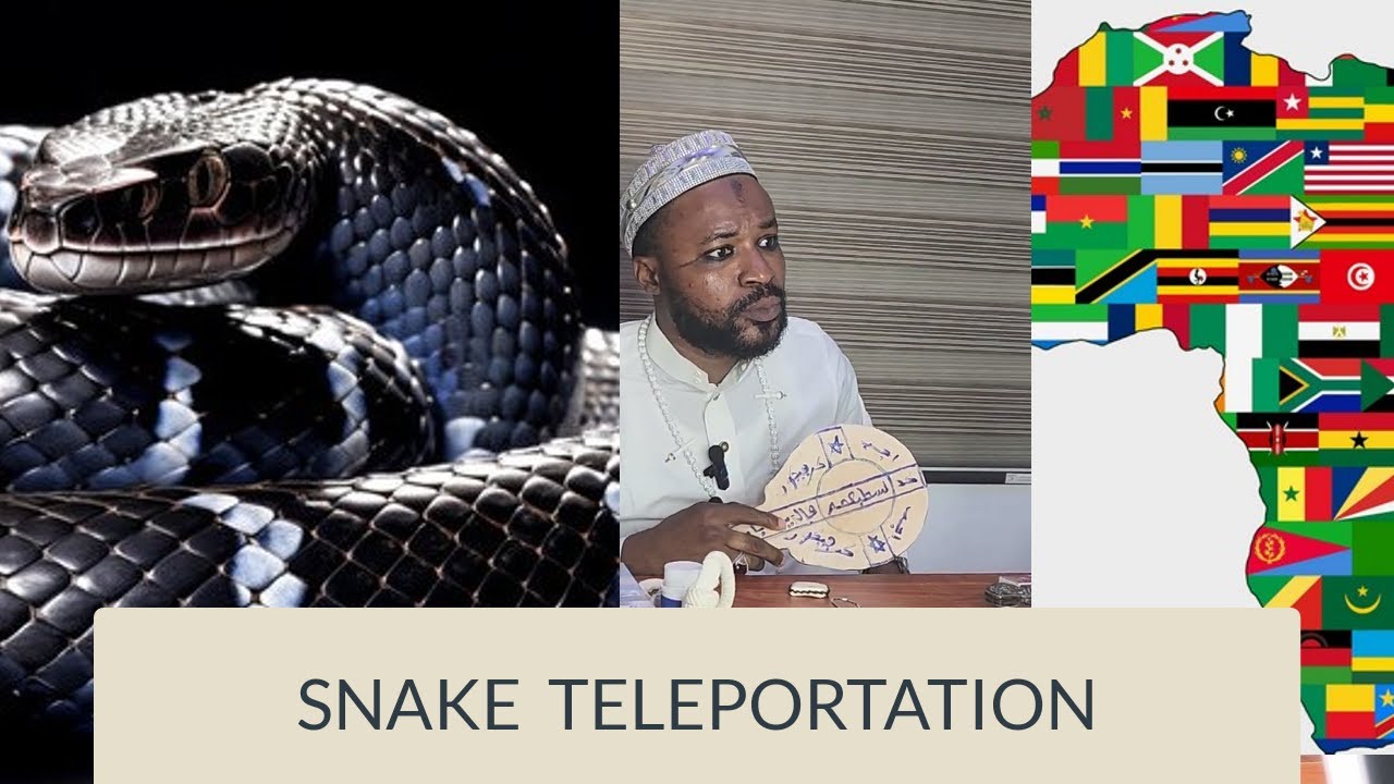Teleportation of a Snake by an African Shaman - YouTube