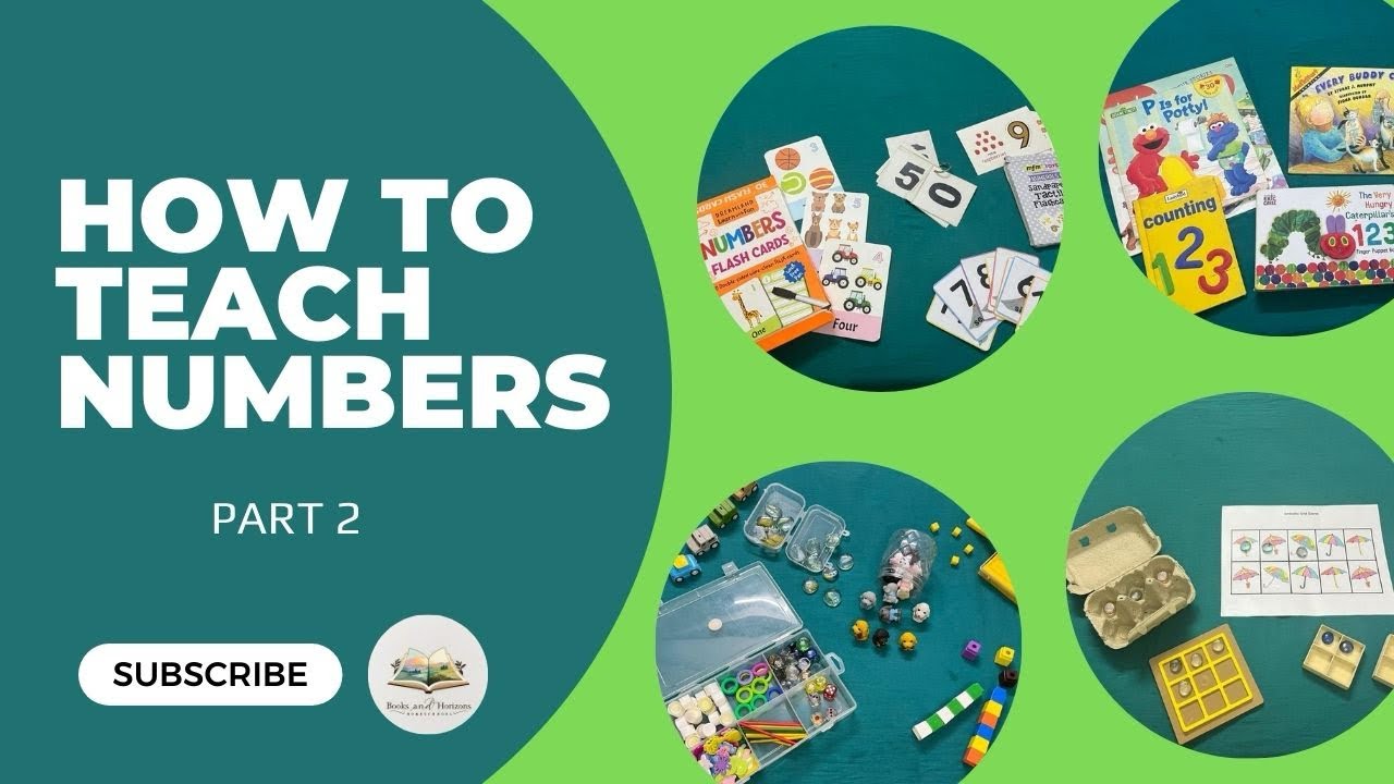 How to teach numbers Part-2| How to teach early number concepts - YouTube