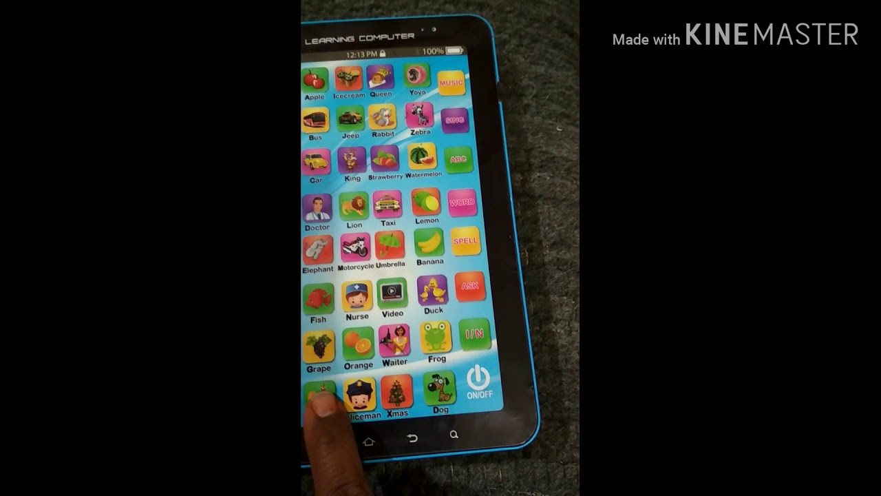 Learn ABCD by Learning Computer||by i for u - YouTube