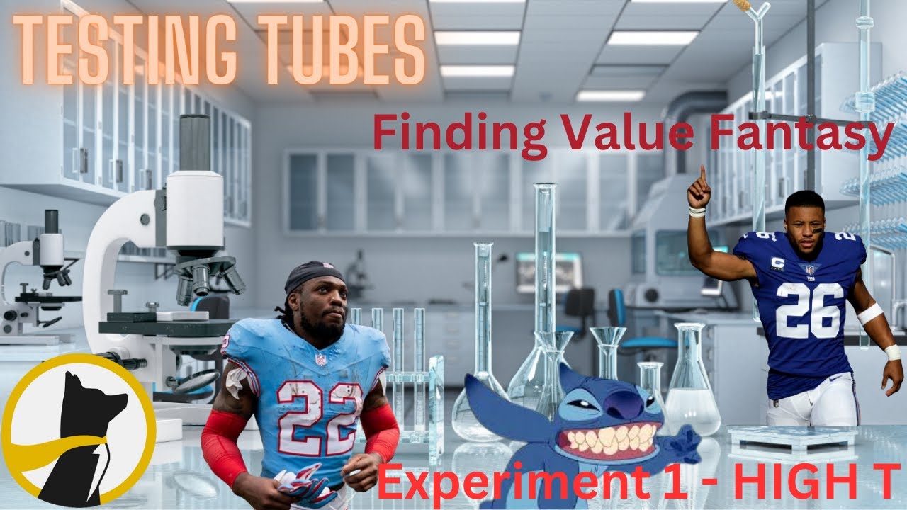 Testing Tubes: How to draft a high T RB team on underdog Fantasy (VERY ...