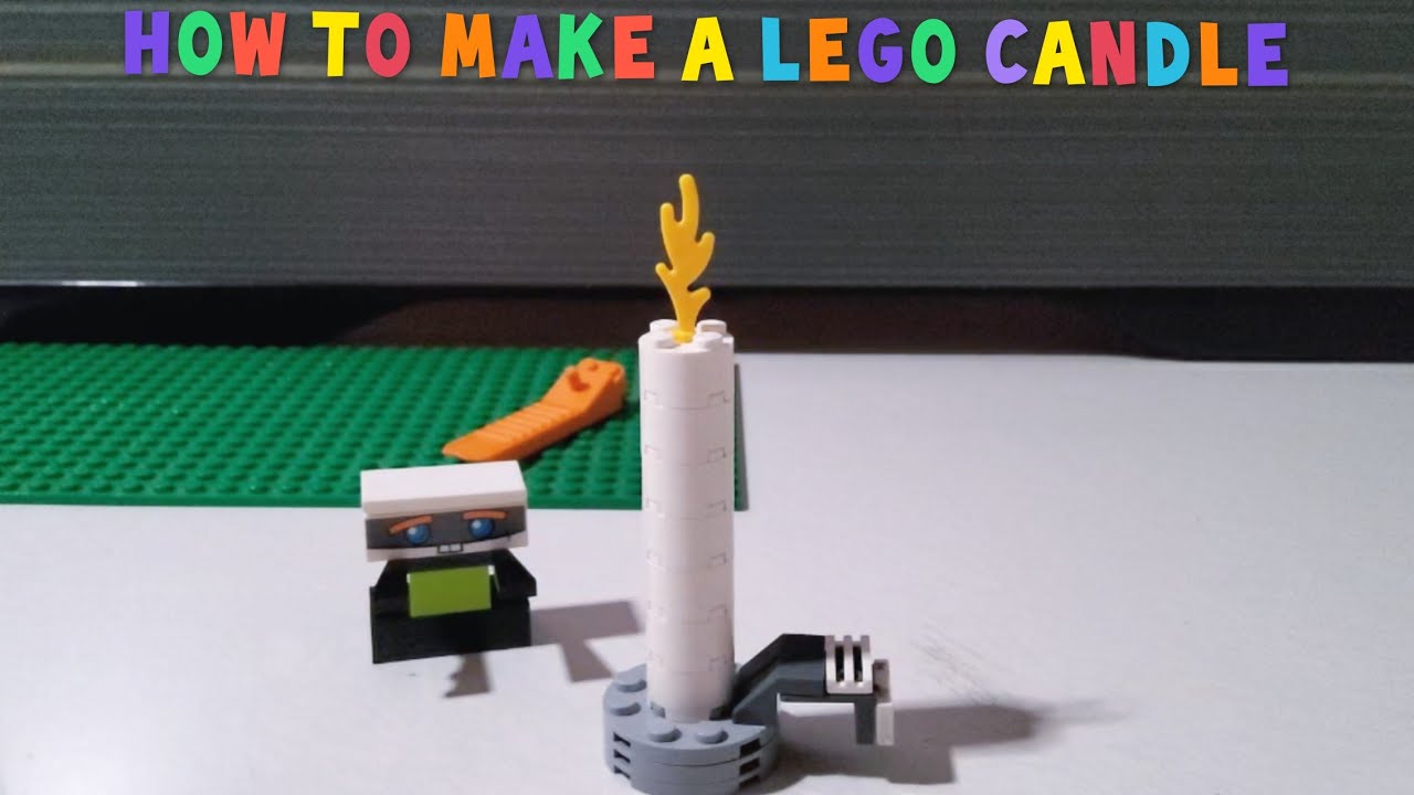 HOW TO MAKE A LEGO CANDLE | CREATIVE BUILDERS | - YouTube