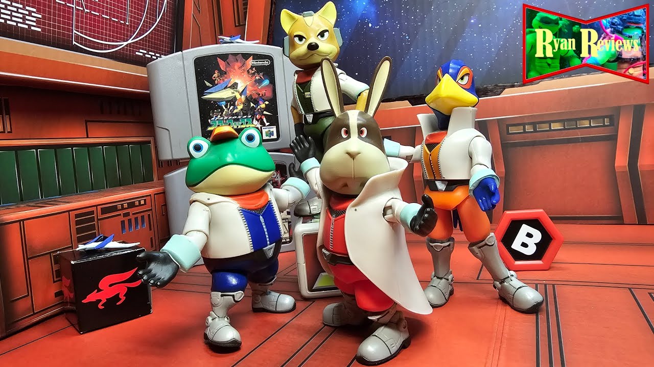 Ryan Reviews - JAKKS PACIFIC WORLD OF NINTENDO STAR FOX FIGURES REVIEW ...