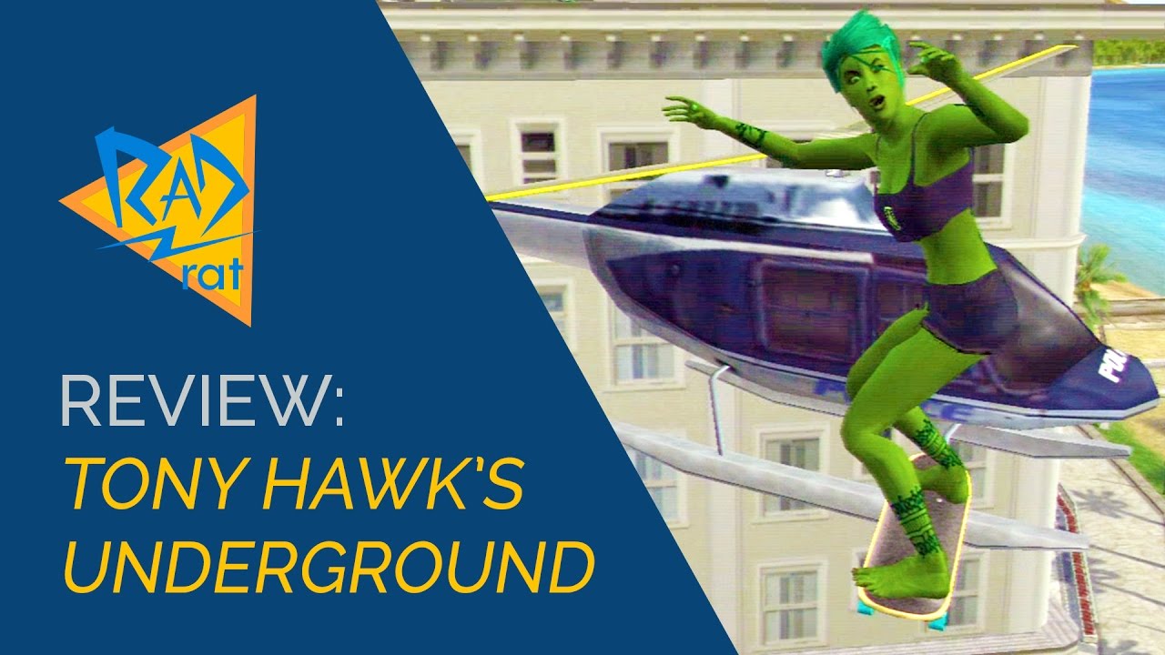 Skater Reviews: Tony Hawk's Underground | Helicopter McTwists with Eric ...