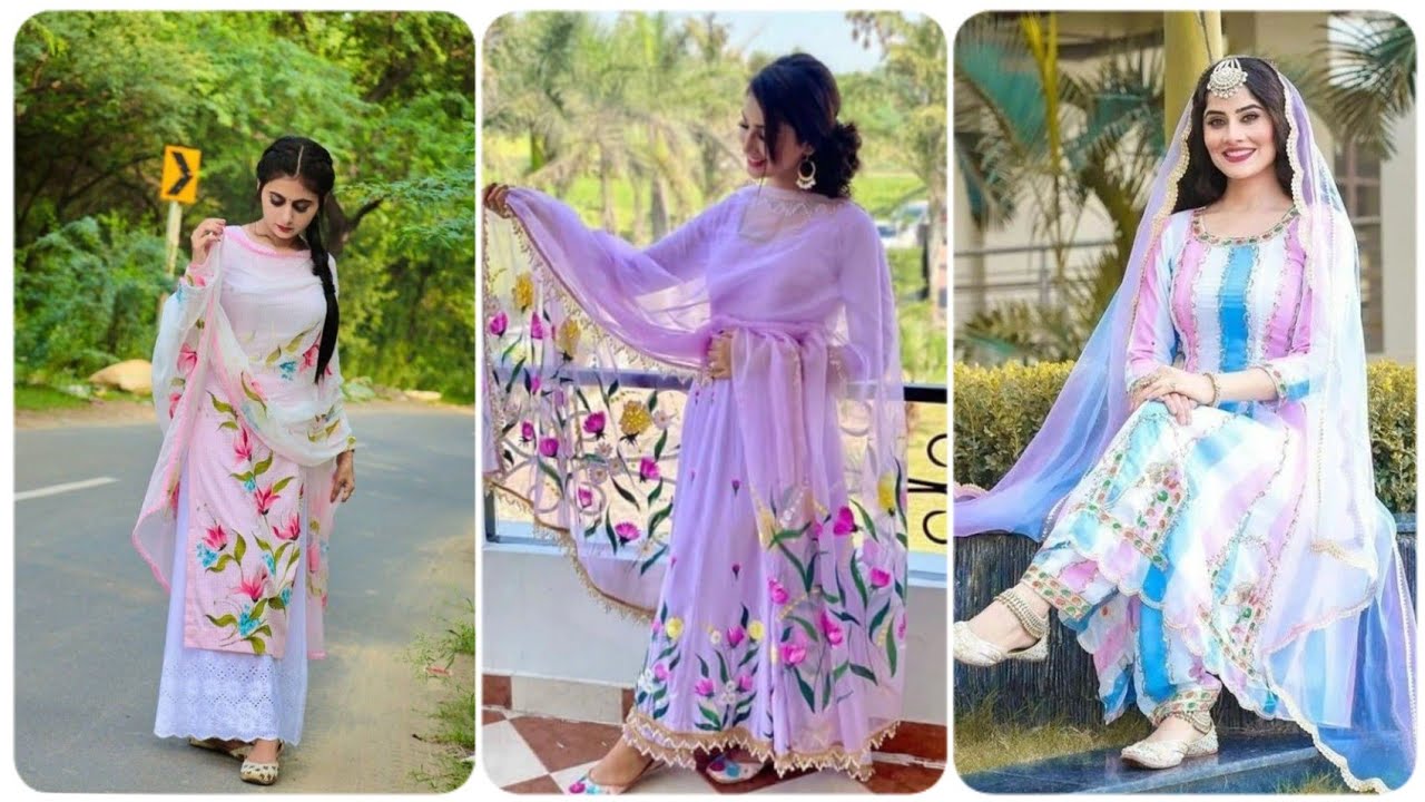 butique style Indian outfit design ideas #botique style Indian suit ...