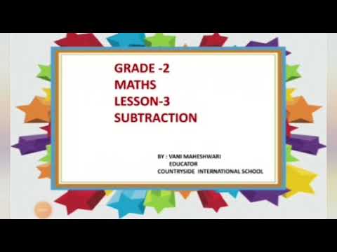 Grade 2: Math - Countryside International School - YouTube