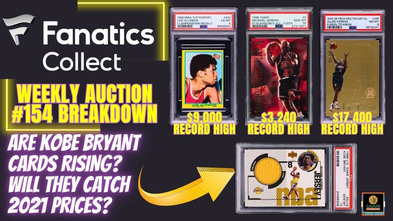 A Big Night Full of All-Time Baskeball Card Records - Fanatics Weekly ...